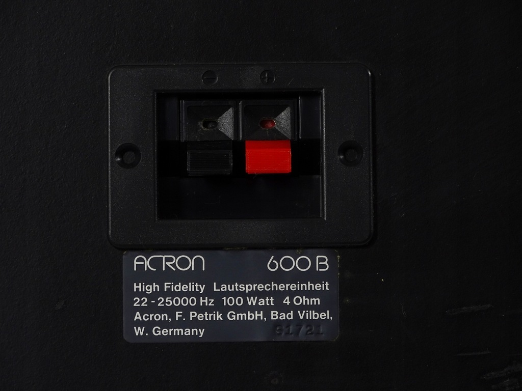 ACRON 600B KOLUMNY 100 WATT - 7693343414 - oficjalne archiwum Allegro