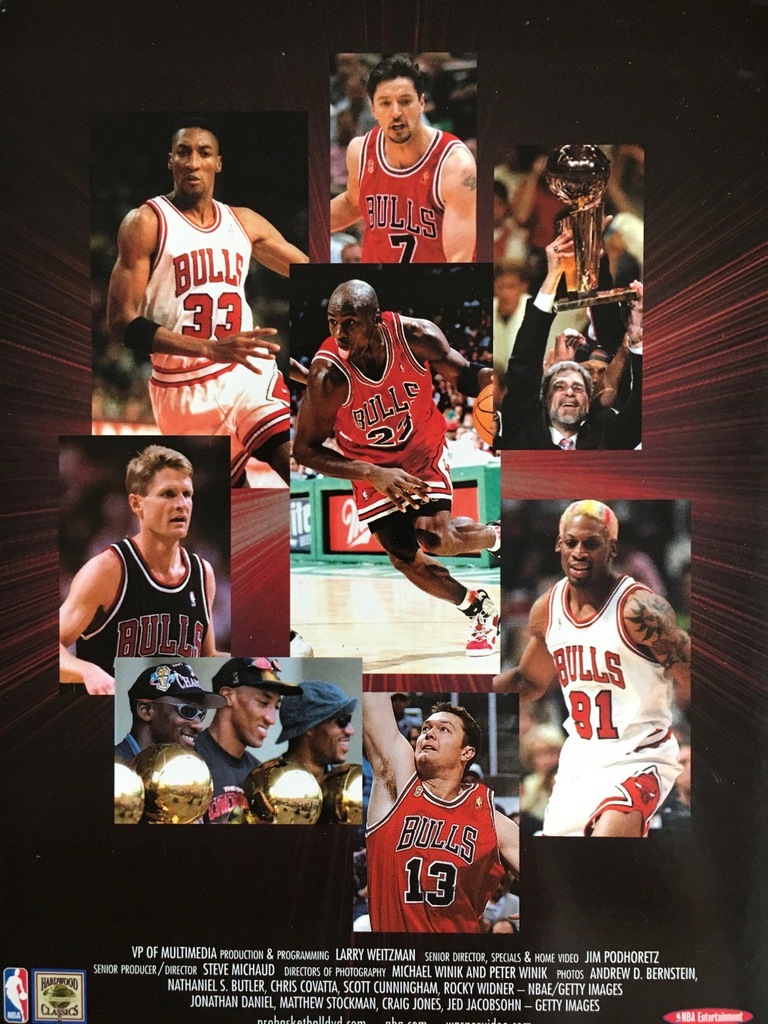 NBA Dynasty Series: Chicago Bulls - The 1990s DVD - 7150087051 ...