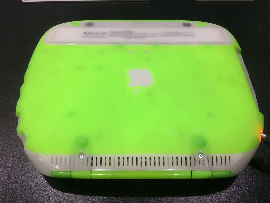 Apple iBook G3 Key Lime Clamshell - 7140448411 - oficjalne archiwum Allegro