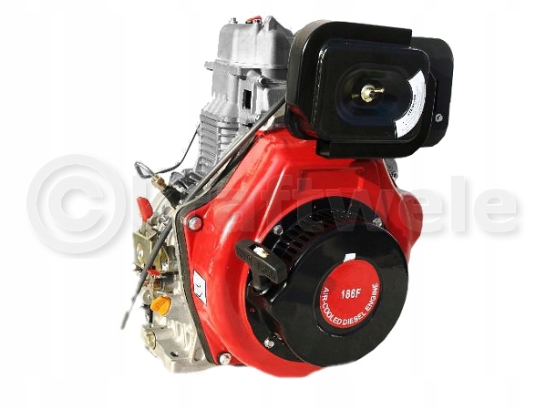 SILNIK 186F AGREGAT GENERATOR NOWY DIESEL - 7472619637 - oficjalne ...