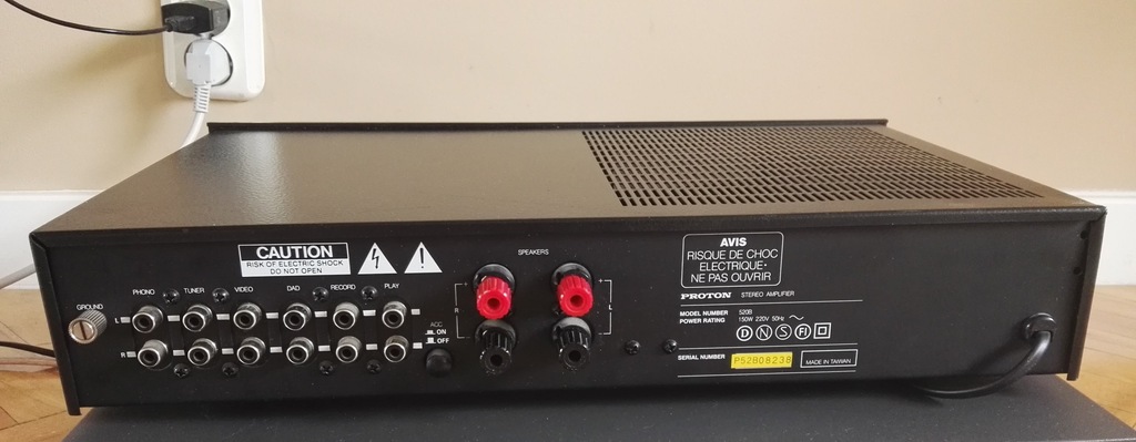 Wzmacniacz Proton 520B, jak NAD - 7208578872 - oficjalne archiwum Allegro