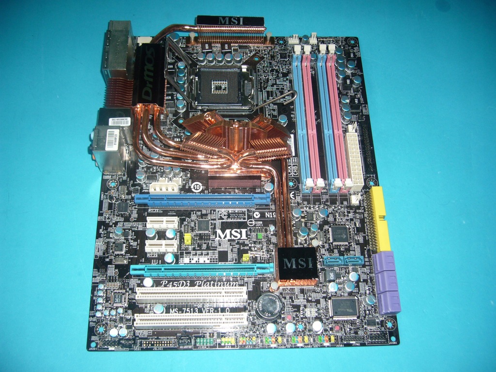 MSI P45D3 Platinum FSB1600 DDR3 - 7709140786 - oficjalne archiwum Allegro