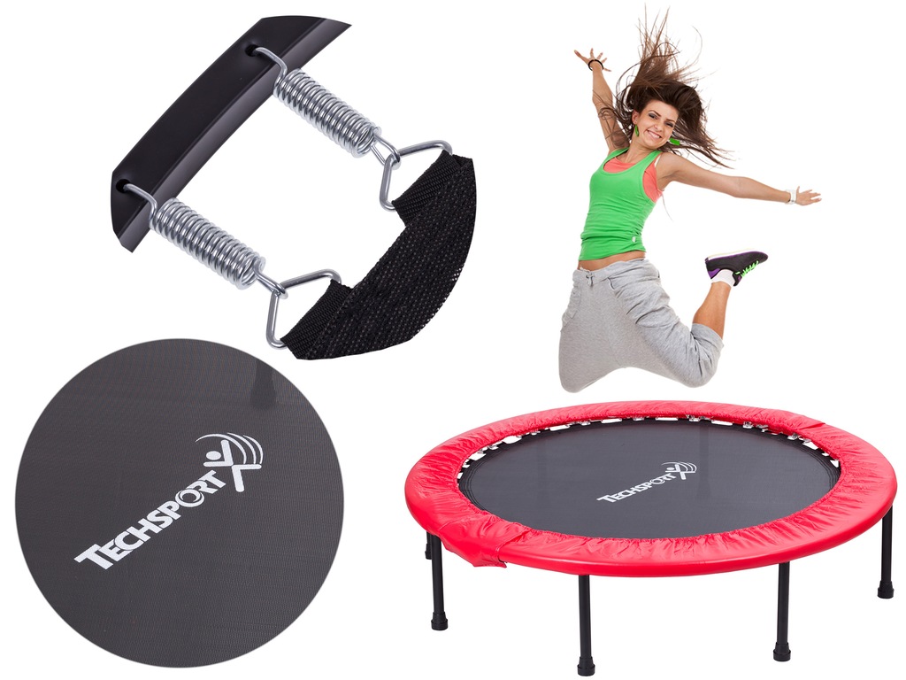 MINI TRAMPOLINA FITNESS Z DO ĆWICZEŃ DOMOWA 125cm - 6994978939 ...