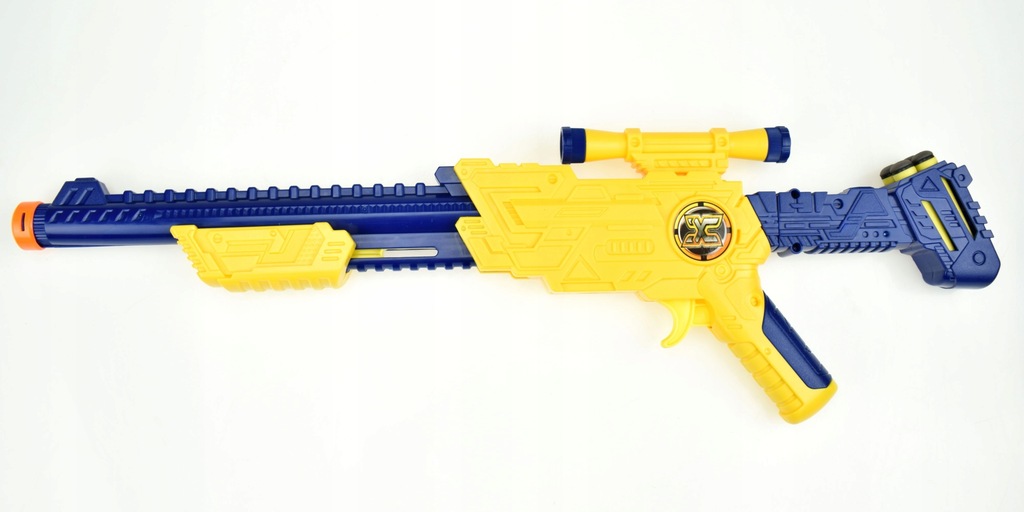 ZURU XSHOT EXCEL SCOPE Karabin Shotgun 4 Strzałki - 7532259511 ...