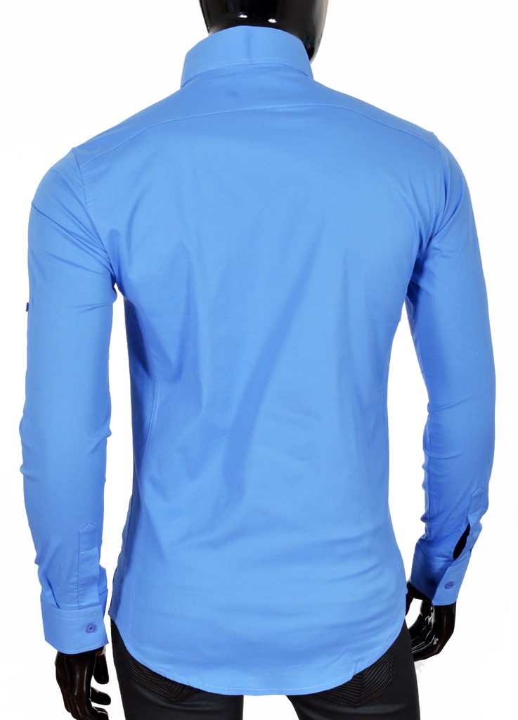 Stójka Koszula Męska Elegancka Slim Fit NOWOŚĆ - 6801328318 - oficjalne ... Stójka Koszula Męska Elegancka Slim Fit NOWOŚĆ - 6801328318 - oficjalne ...