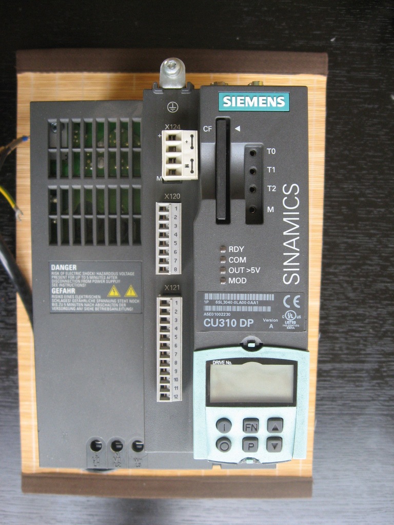 SIEMENS SINAMICS CU310 DP + POWER MODULE 340 - 7358610445 - oficjalne ...