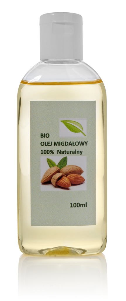 OLEJ OLEJEK MIGDAŁOWY 100% NATURALNY 100ML - 6938915818 - oficjalne archiwum Allegro