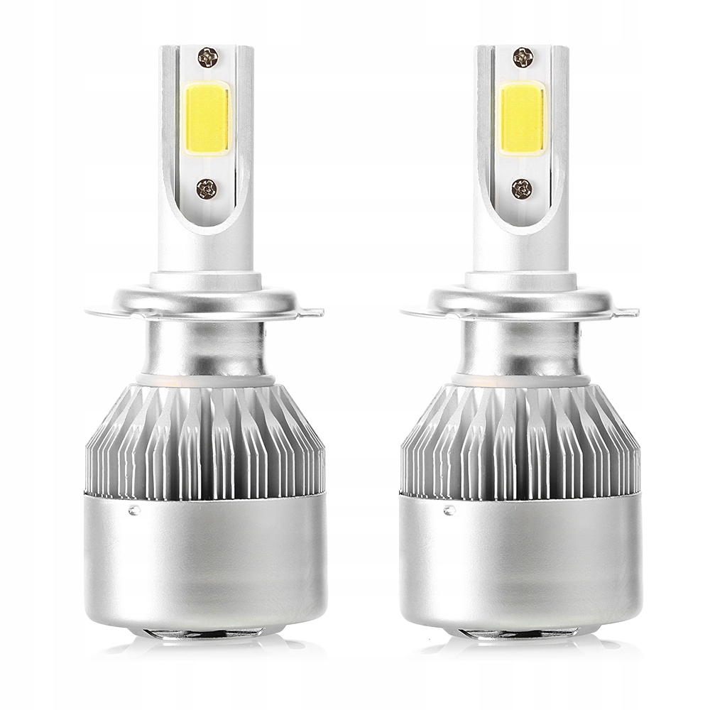 H7 4300K Zestaw żarówek LED COB 72W C6 - 7070131312 - oficjalne ...