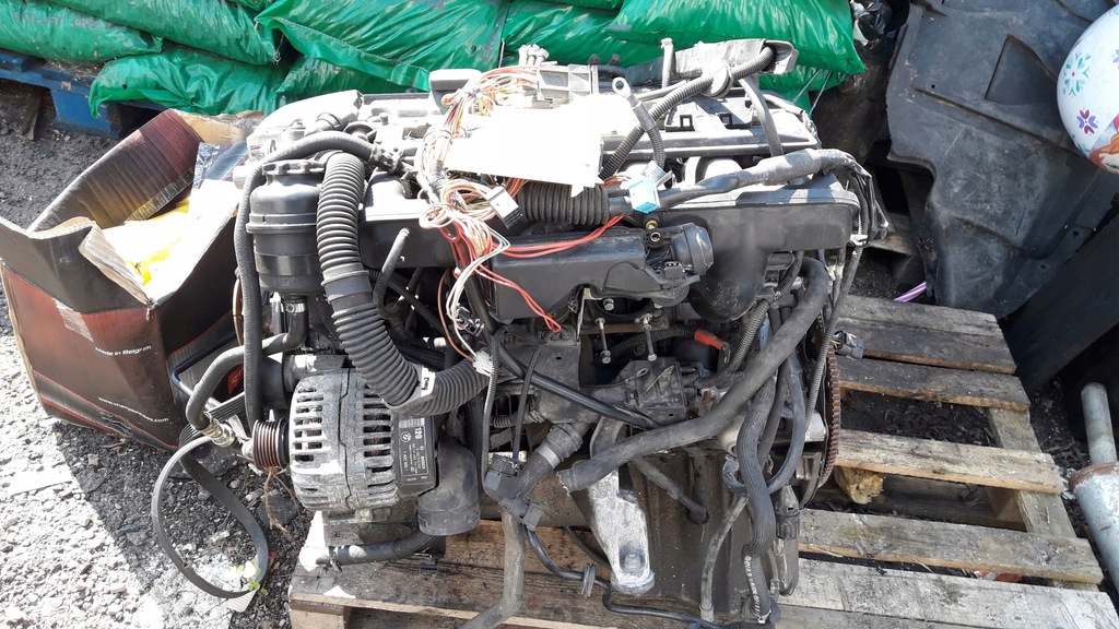 Silnik BMW e46 e39 e38 2.8 m52b28 tu 245tys km aut - 7525072409 - oficjalne archiwum Allegro