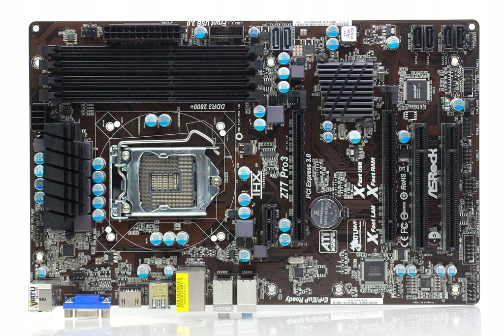 ASRock Z77 Pro3 LGA1155 DDR3 - Warszawa Sklep - 7673176324 - oficjalne ...