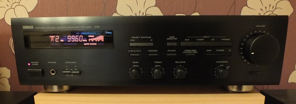 YAMAHA RX -360 RS/Amplituner Stereo - 7237532064 - oficjalne archiwum ...