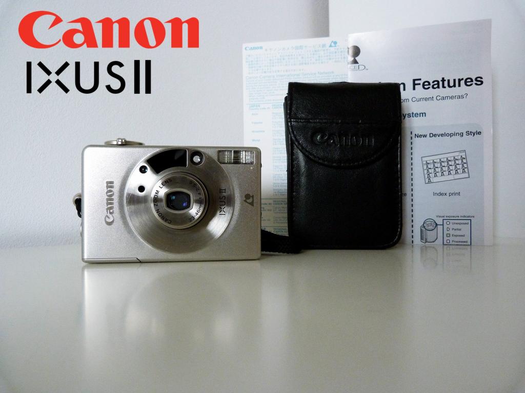 Analogowy aparat Canon IXUS II Made in Japan 1999 - 6824174008 - oficjalne archiwum Allegro