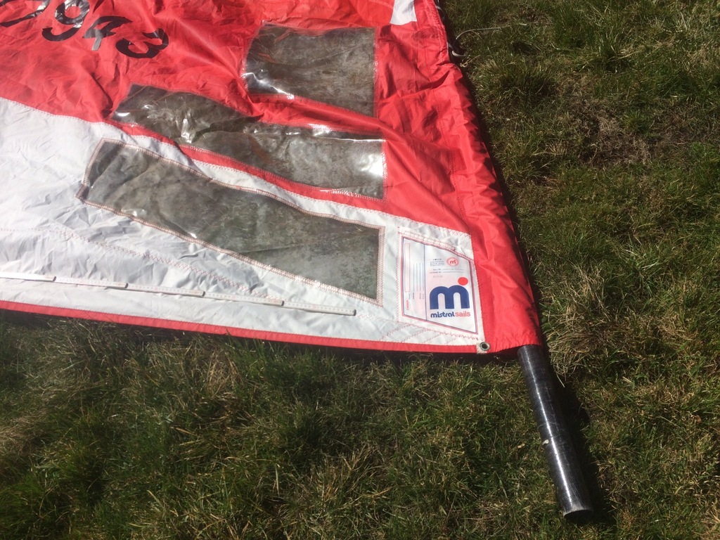 żagiel mistral sails z masztem 4.5m - 7278956229 - oficjalne archiwum ...