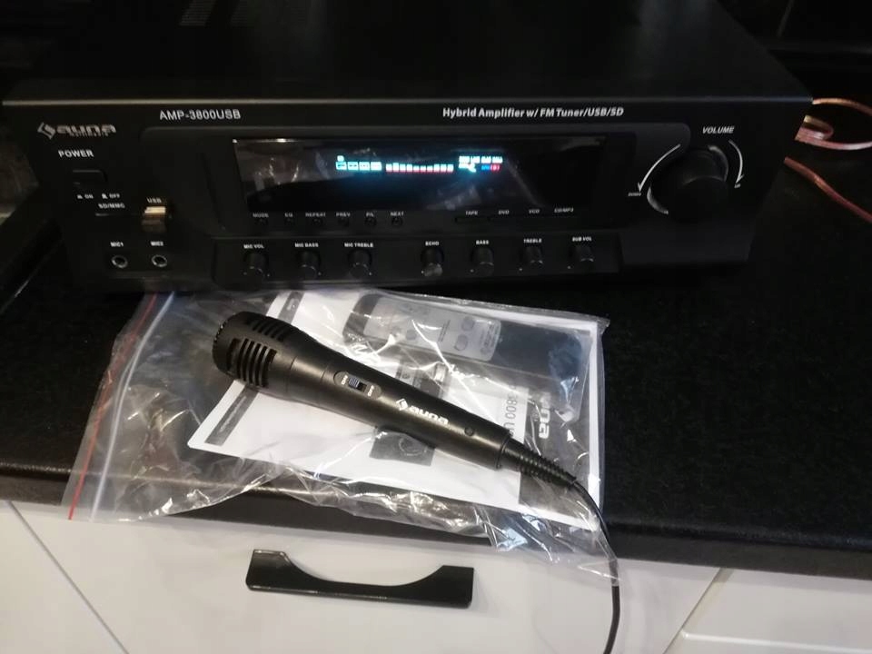 Auna AMP-3800 USB Wzmacniacz 5.1+MIC 31/11/18 - 7688077800 - oficjalne ...