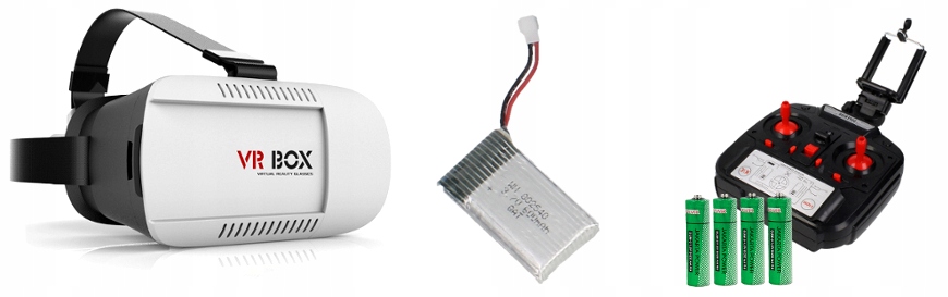 DUŻY DRON TD-06W Kamera WiFi Live Gogle 3D Z282G - 7287885976 ...