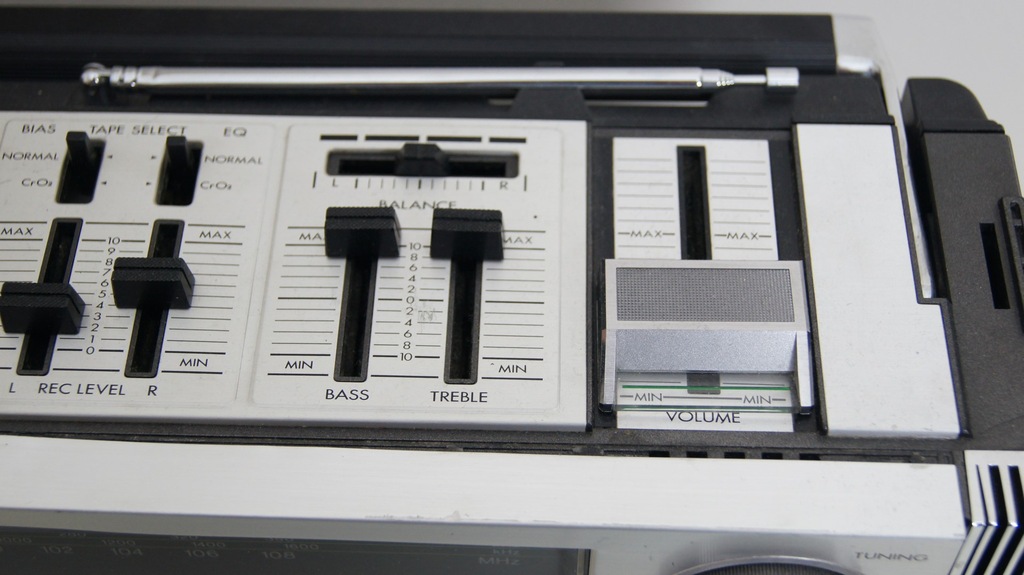 Duży Radiomagnetofon JVC Biphonic RC-838L JAPAN!!! - 7115969550 ...