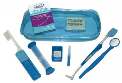 Zestaw ortodontyczny do higieny jamy ustnej w etui - 7630596491 - oficjalne archiwum Allegro