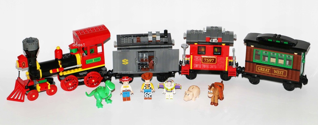 LEGO 7597 TOY STORY POCIĄG WESTERN TRAIN CHASE - 7679147574 - oficjalne ...