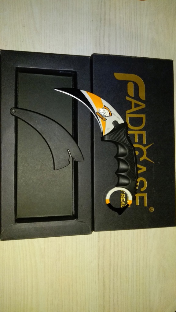 CS:GO FadeCase Karambit Virtus Pro replika - 7558820152 - oficjalne ... CS:GO FadeCase Karambit Virtus Pro replika - 7558820152 - oficjalne ...