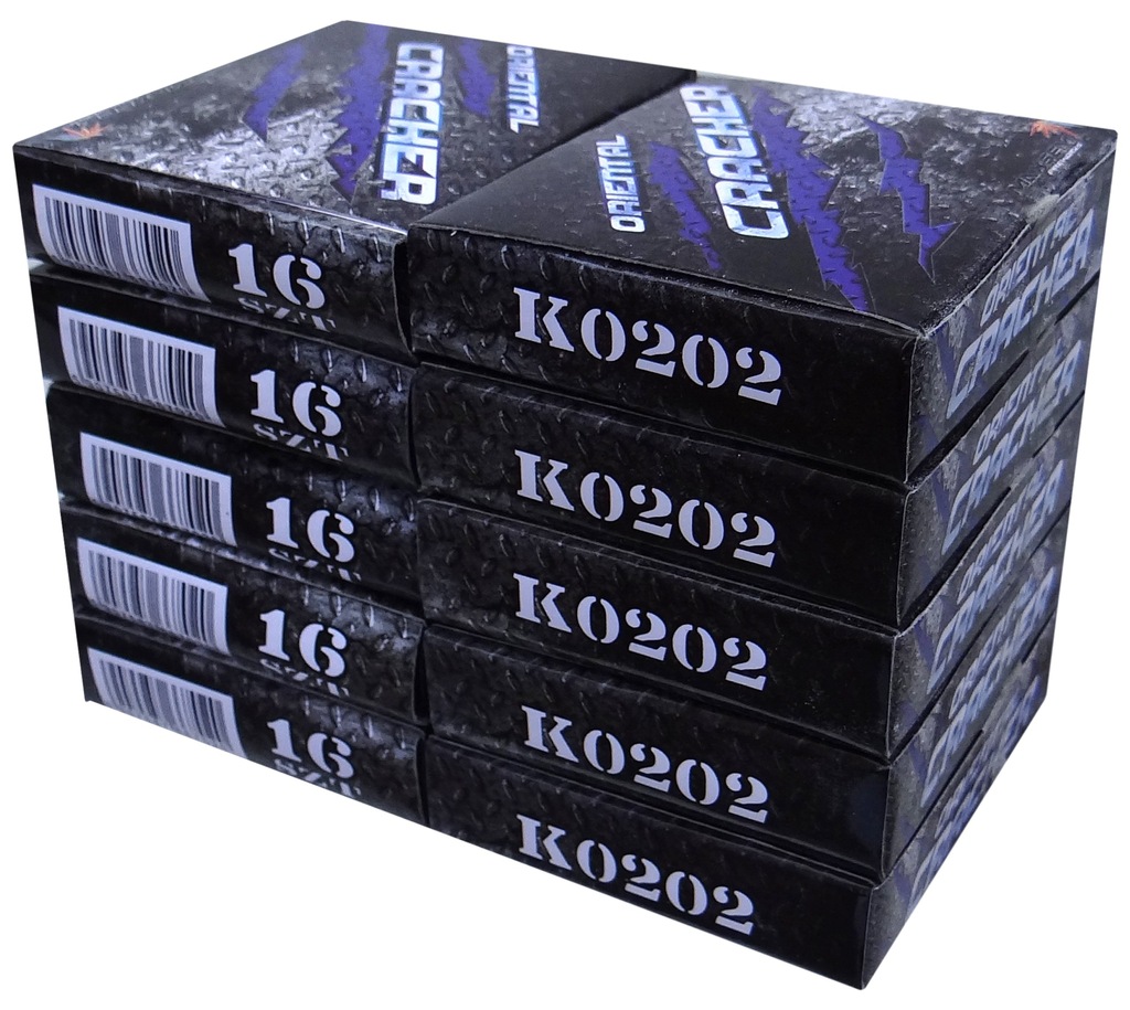 MAXSEM K0202 PETARDY ORIENTAL CRACKER 10op 160szt - 7377598856 ...
