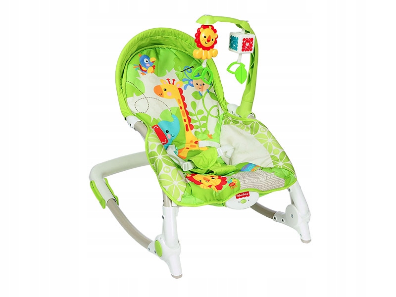 Leżaczek Fisher Price wibracje 3w1 do 18kg BCD30 - 7178263462 - oficjalne archiwum Allegro
