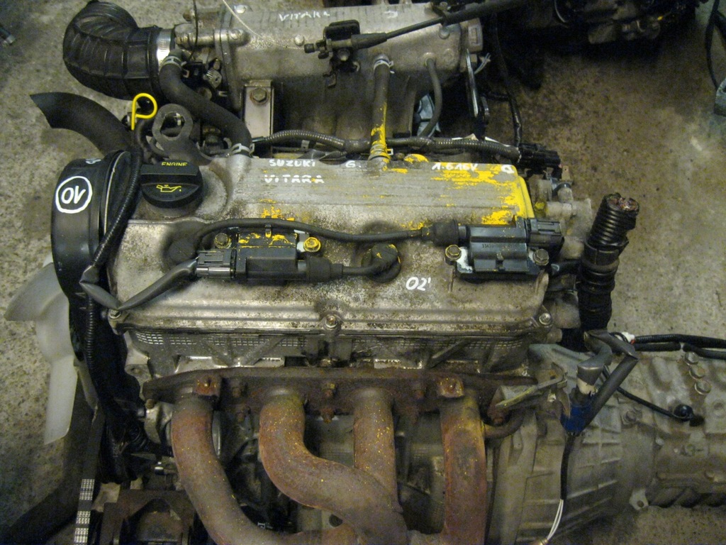 SILNIK G16B 1.6 16V SUZUKI GRAND VITARA KOMPLETNY - 7483770129 ...