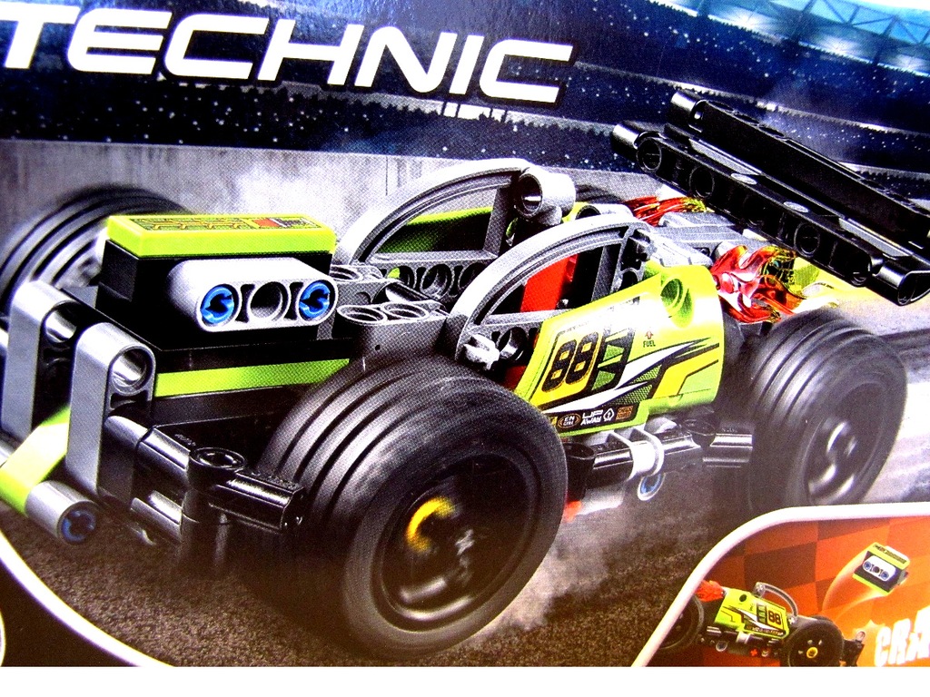 KLOCKI LEGO TECHNIC 135 el. model AUTO SPORTOWE rB - 7206049929 ...