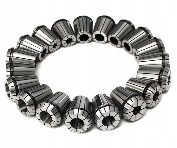 TULEJKI ZACISKOWE zestaw 19 sztuk ER32 2 - 20mm - 6906352582 - oficjalne archiwum Allegro