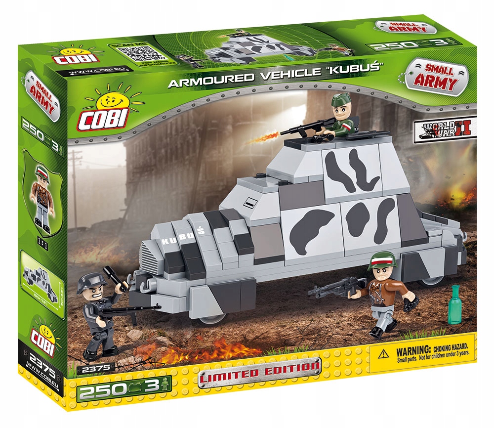 COBI 2375 SMALL ARMY KUBUŚ 250 ELEMENTÓW - 7693328869 - oficjalne ...