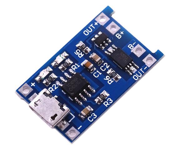 Ładowarka ogniw Li-ION z TP4056 z zabezpieczeniem - 7004858799 ...