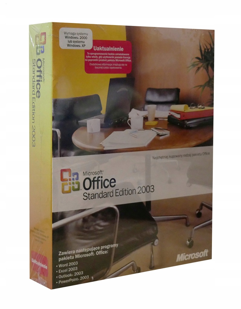 Microsoft Office 2003 Standard Box + Works 8 - 7242509755 - oficjalne ...