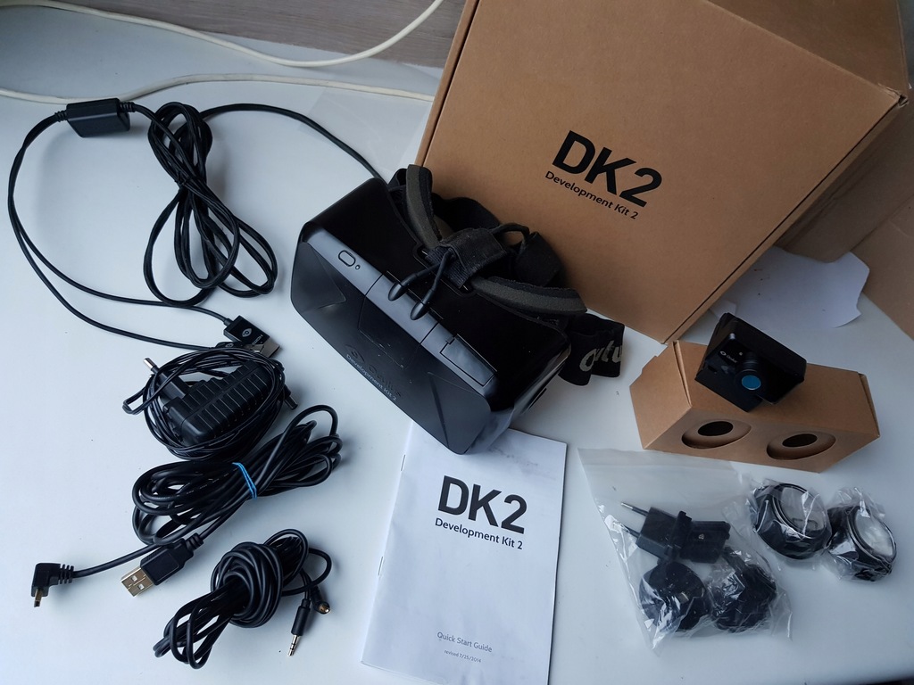 Oculus Rift Development Kit 2 DK2 Gogle VR kamera - 7717134766 ...