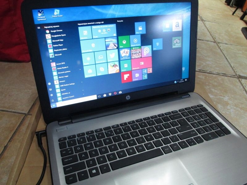 LAPTOP HP 3165NGW 4GB RAM 500GB AMD A6-7310 + ŁAD - 7426378148 ...