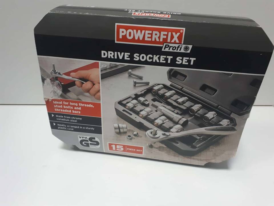 ZESTAW KLUCZY POWERFIX DRIVE SOCKET SET - 7278149935 - oficjalne ...