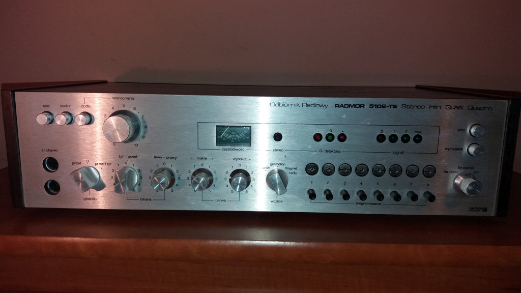 Unitra Radmor 5102-TE Stereo HiFi Quasi Quadro - 7008738977 - oficjalne ...