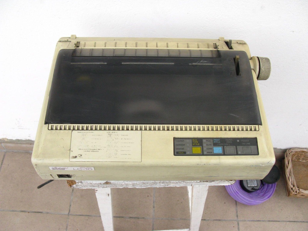 STAR LC-10 Multi-Font DRUKARKA do Commodore C-64 - 7324414838 ...