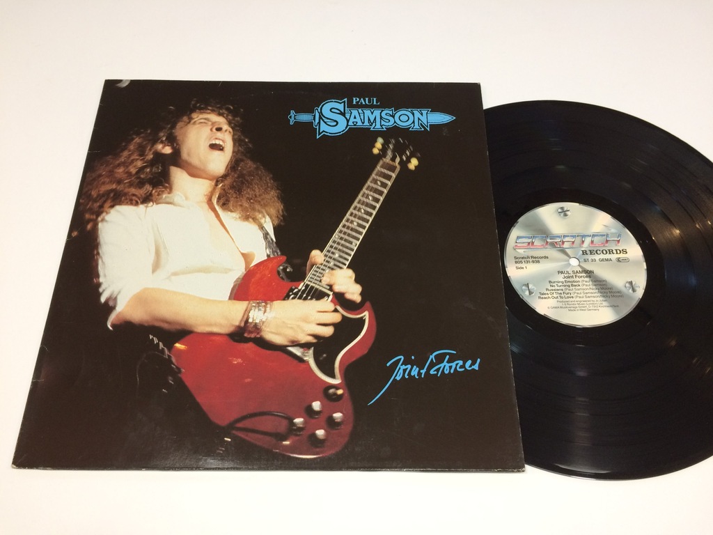 Paul Samson Joint Forces ///GER.1986r. LP EX+ 1473 - 7434190912 ...