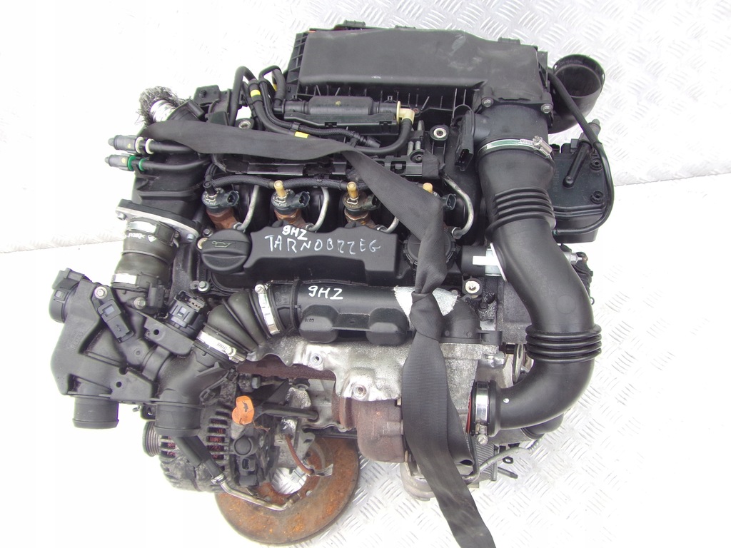 SILNIK PEUGEOT CITROEN 1,6 HDI 9HZ KOMPLETNY - 7614539093 - oficjalne archiwum Allegro