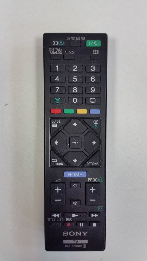 Oryginalny pilot SONY RM-ED062 - 7171357358 - oficjalne archiwum Allegro