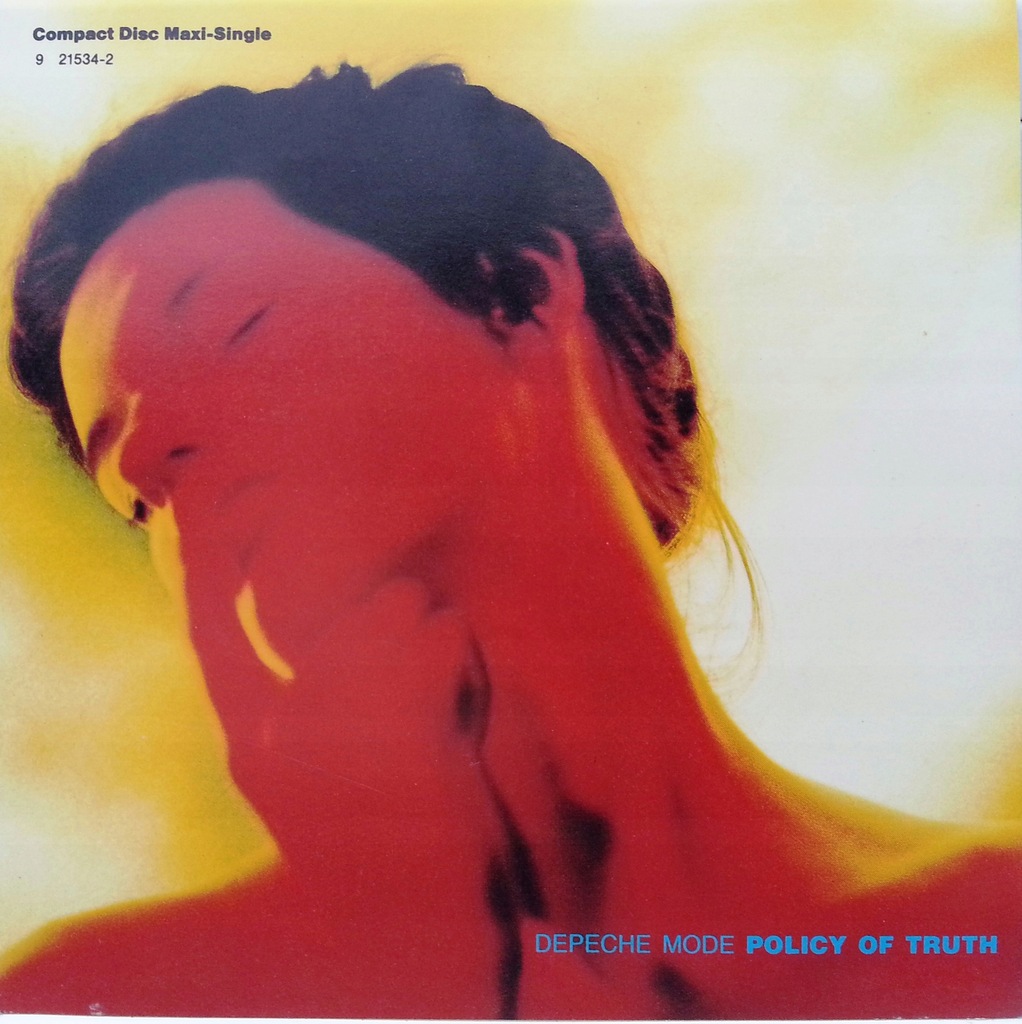 Depeche Mode Policy Of Truth tylko okładka maxi cd - 7585770645 ... Depeche Mode Policy Of Truth tylko okładka maxi cd - 7585770645 ...