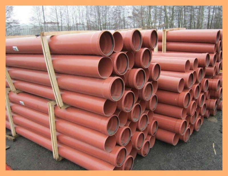 RURY KANALIZACYJNE PVC FI 200 POMARAŃCZOWA - 7236480693 - oficjalne ...