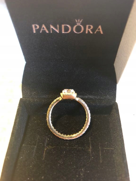 Pierścionek złoty PANDORA 150188CZ - 7727074040 - oficjalne archiwum ...