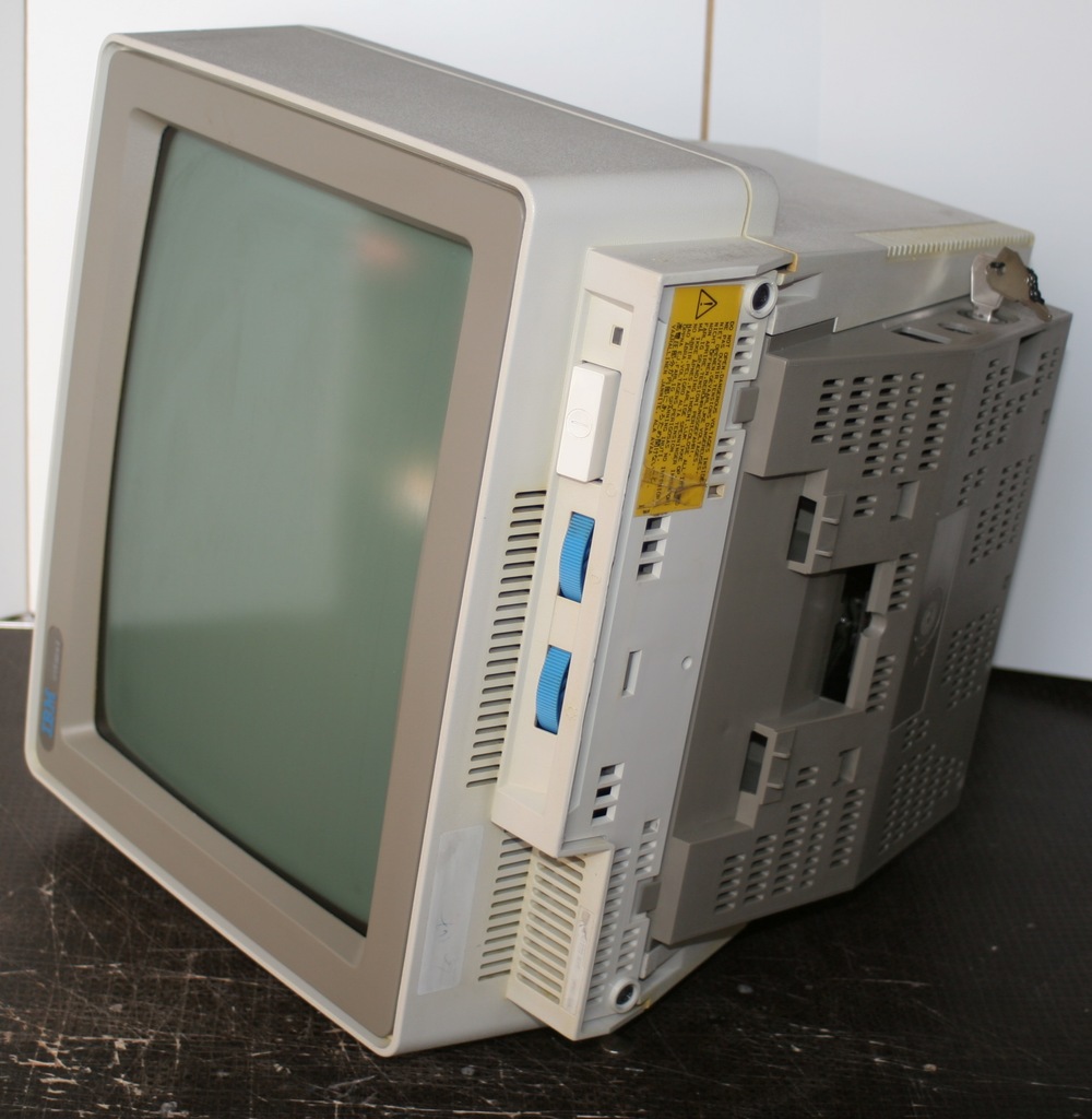 RETRO IBM 3486 GREEN CRT TWINAX TERMINAL / SPRAWNY - 7411437441 ... RETRO IBM 3486 GREEN CRT TWINAX TERMINAL / SPRAWNY - 7411437441 ...