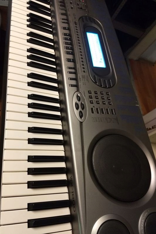 KEYBOARD- ORGANY CASIO WK 1800 - 7680855842 - oficjalne archiwum Allegro
