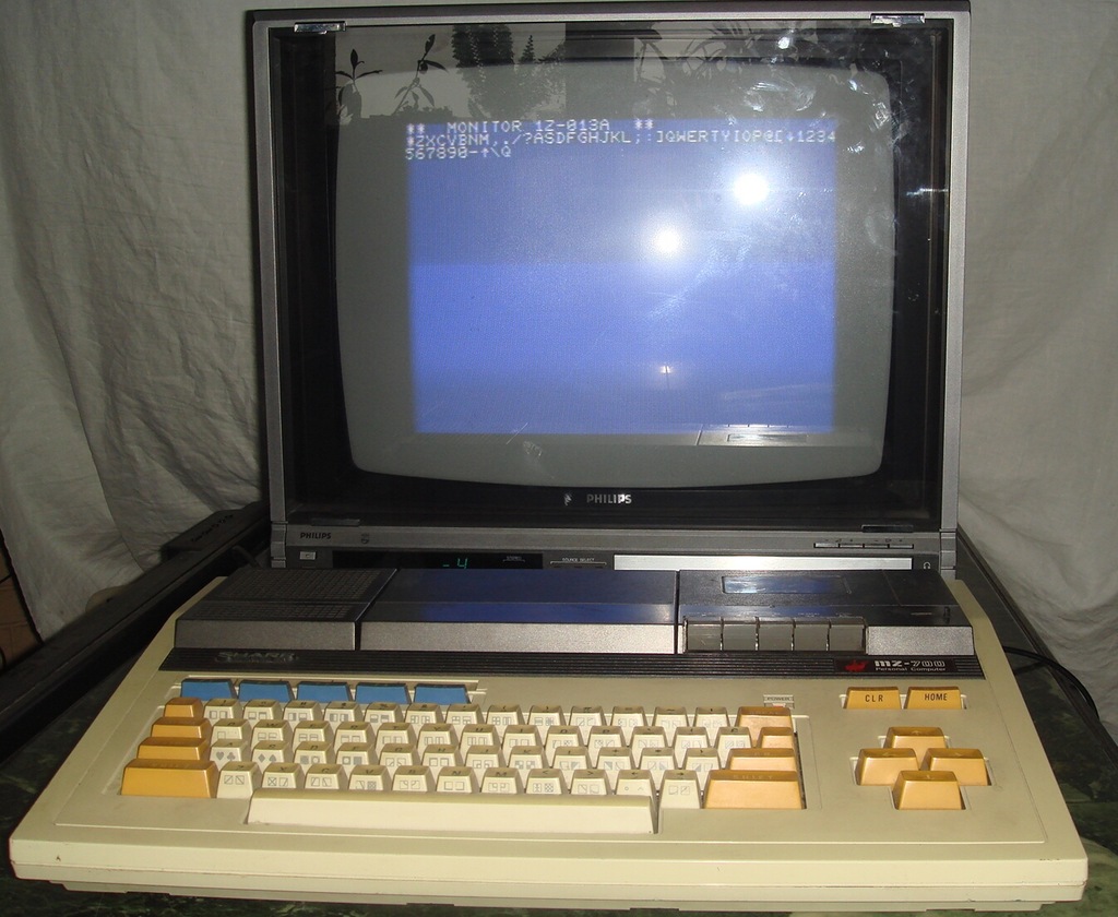 STARY KOMPUTER SHARP MZ-700 - 7185376709 - oficjalne archiwum Allegro