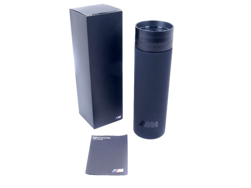 TERMOS TERMO KUBEK TERMICZNY BMW ///M CZARNY ORYG! - 7091296950 ...