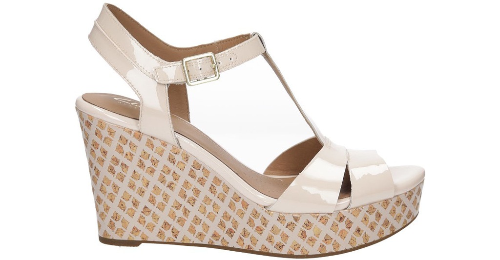 SANDAŁY SKÓRA CLARKS AMELIA ROMA 26116467 r 40 - 7198832411 - oficjalne ...