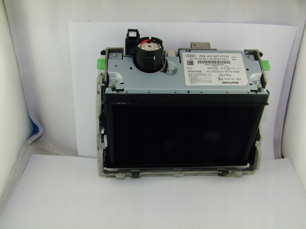AUDI A3 8V0857273M WYŚWIETLACZ EKRAN - 7409749578 - oficjalne archiwum ...