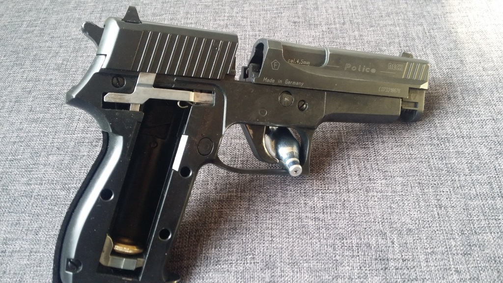 PISTOLET WIATRÓWKA RECK POLICE UMAREX --- 4,5 mm - 7255178915 ...