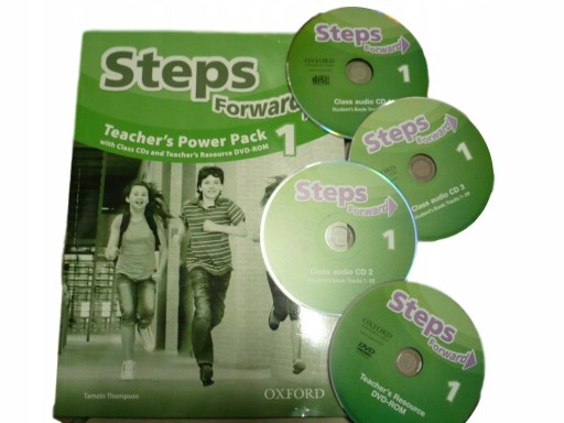STEPS FORWARD 1 Teacher's book 3 CD's + DVD Praca zbiorowa (12562640269 ...